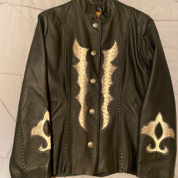 Tribe | Jackets & Coats | Tribe America Custom Leather Jacket | Poshmark